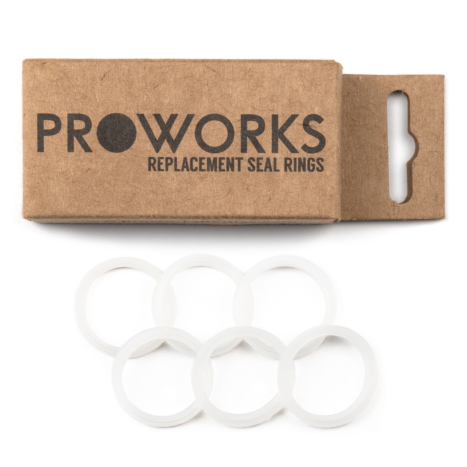 Original Water Bottle O-Ring Replacement Lid Seal - Pack of 6 - Proworks Bottles