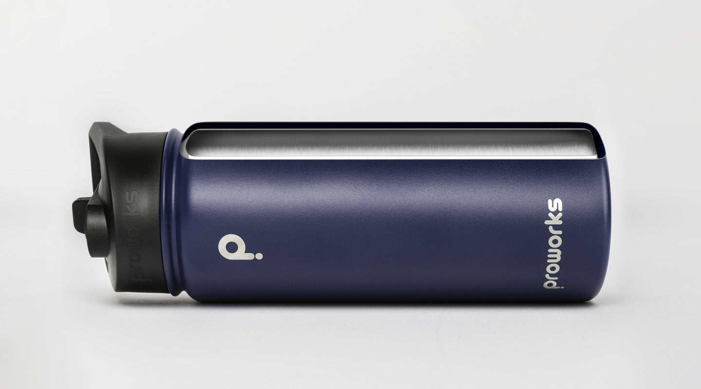 Gen 2 World Map Water Bottle - Proworks Bottles