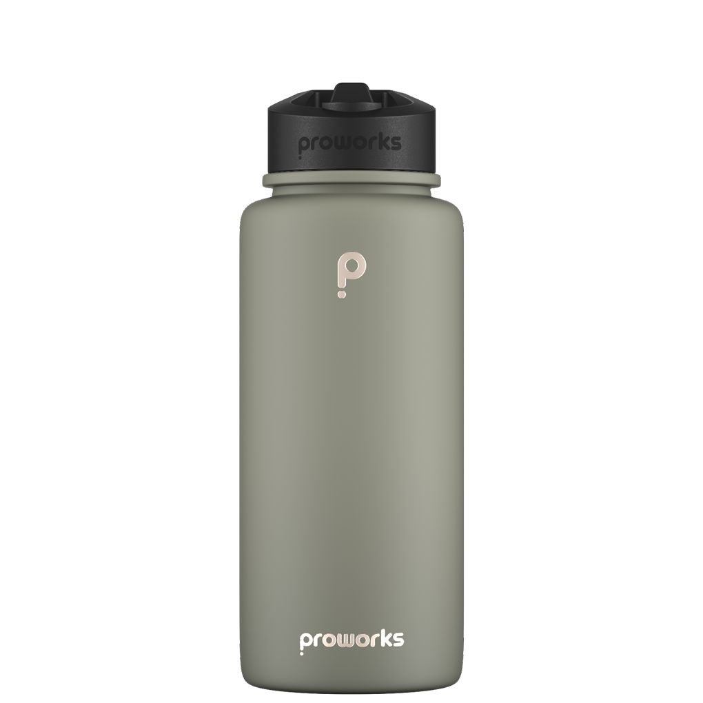 Gravity Grey Gen 2 Water Bottle - Proworks Bottles