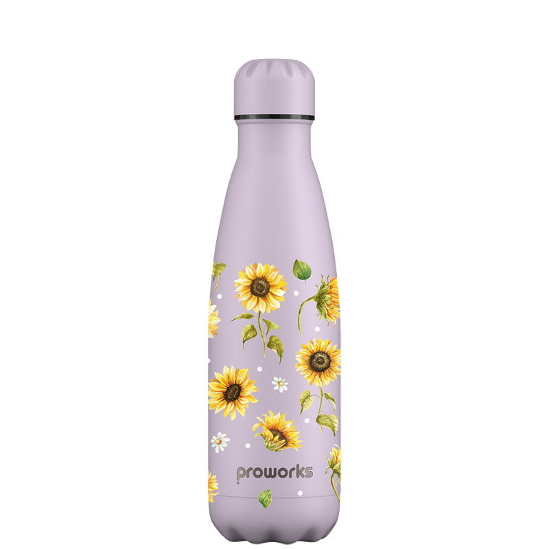 Original Sunflower Florets Pattern - Proworks Bottles