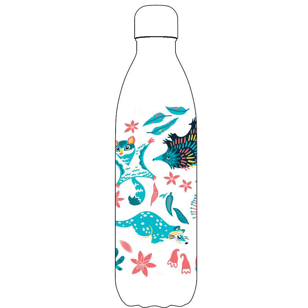 Original Aussie Animals Water Bottle - Proworks Bottles