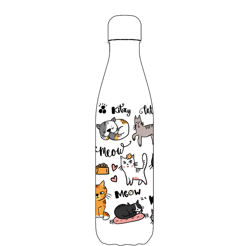 Original Cat Party Water Bottle - Proworks Bottles