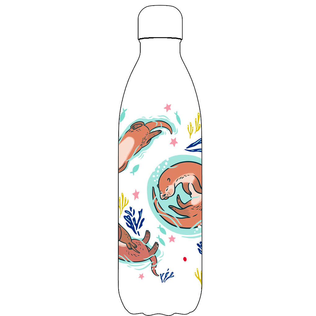 Original Otter Family Gathering Pattern - Proworks Bottles